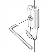 Slimline Stainless Steel Mini Hooks - 10 Pack